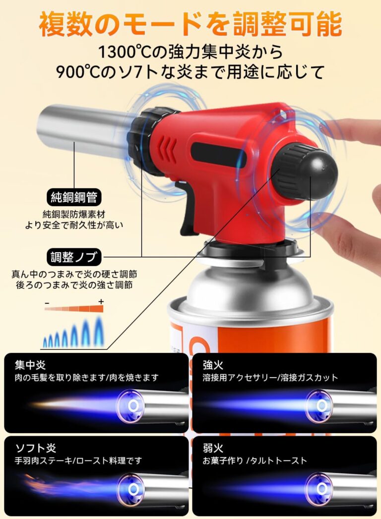 ガスバーナーは100均セリア•キャンドゥ・ニトリで売ってる？おすすめ厳選10選も！